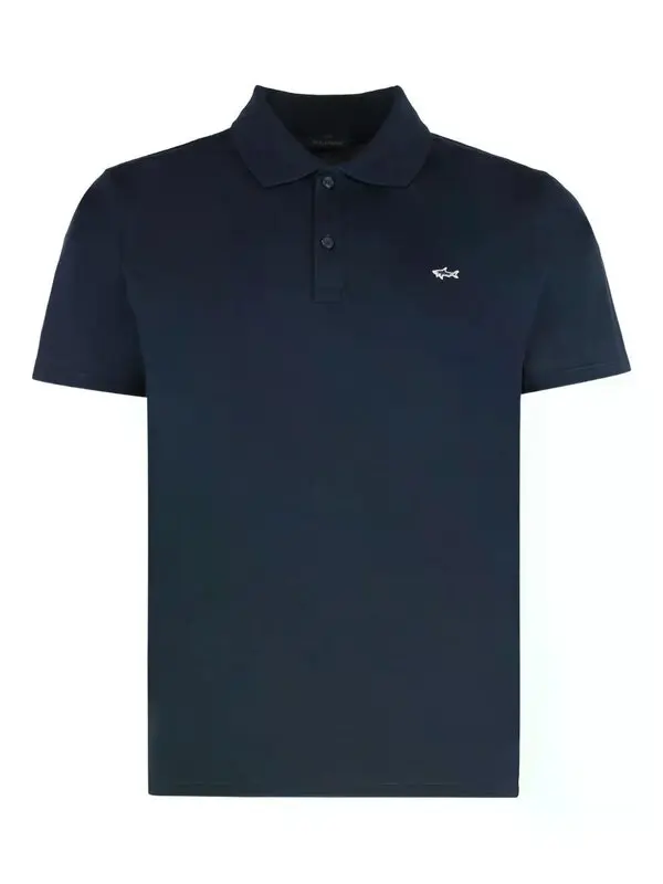Paul & Shark Cotton Polo Shirt - Blue