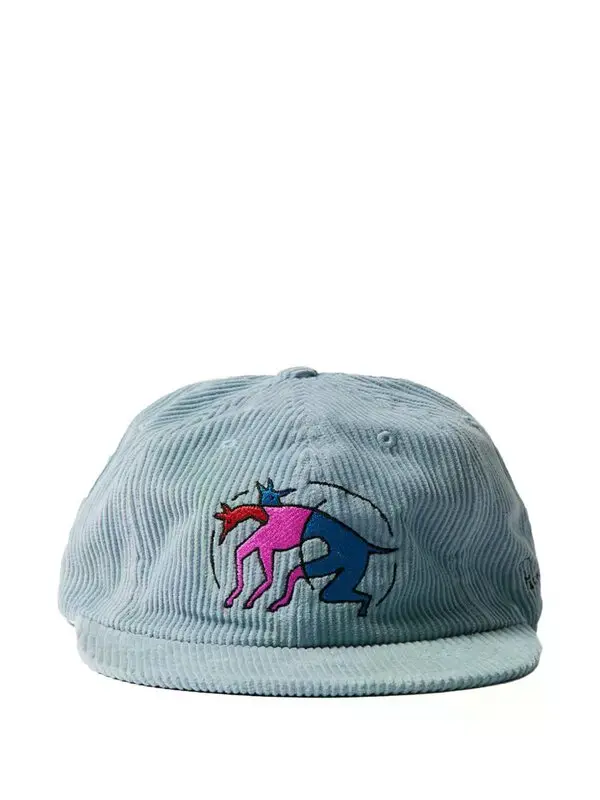 PARRA The Zoomies Corduroy Cap - Blue