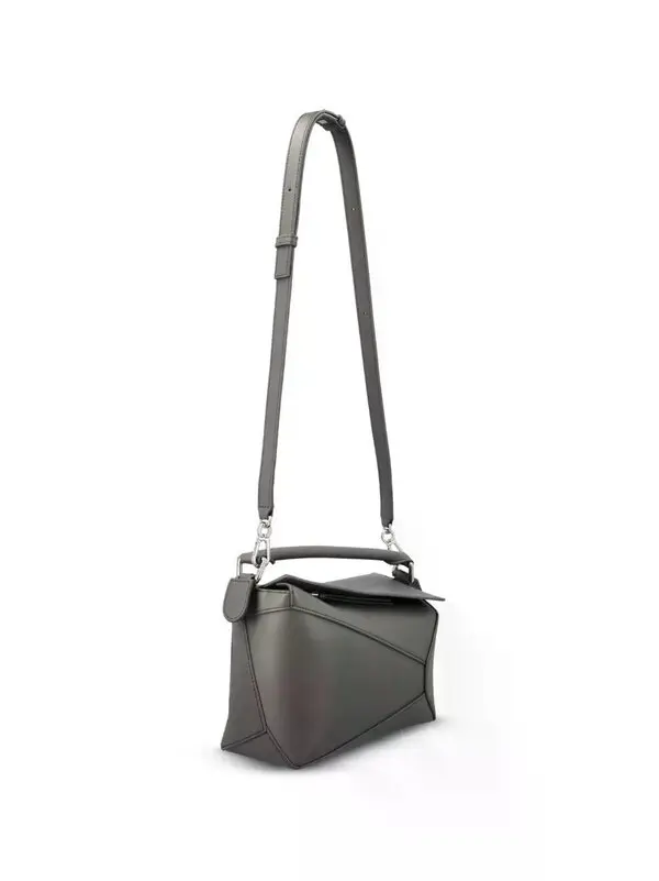 Loewe Small Puzzle Edge Tote - Black