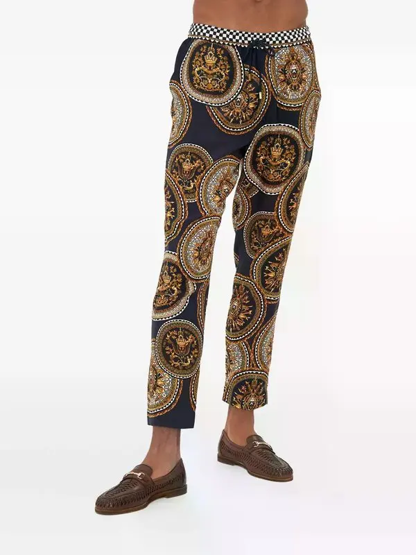 Camilla Duomo Kaleido-print Trousers