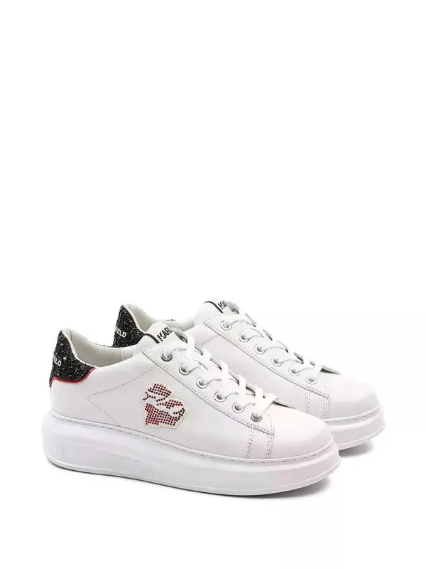 Karl Lagerfeld Logo Patch Low Top Sneakers