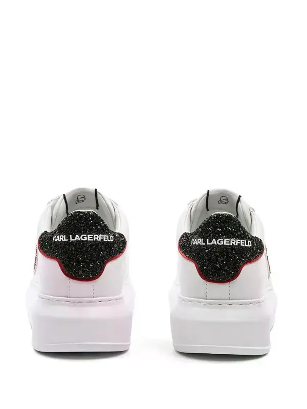 Karl Lagerfeld Logo Patch Low Top Sneakers