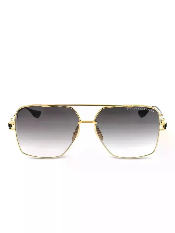 Dita Grand-emperik Pilot-frame Sunglasses - Gold