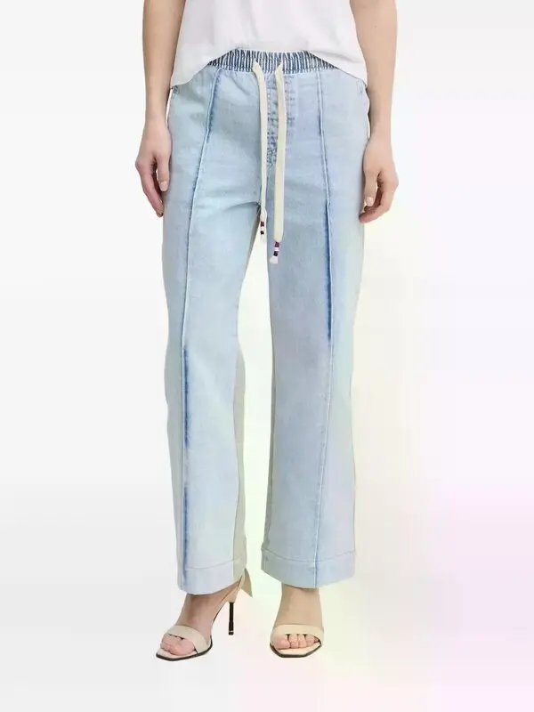 Desigual Denim-paneled Sweatpants