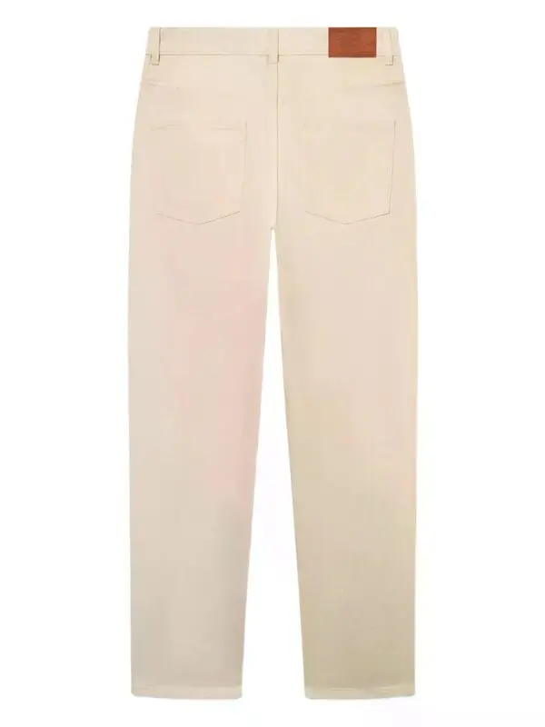 LES DEUX Cotton Straight Leg Jeans