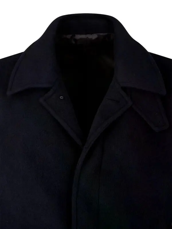 STUDIO TOMBOY Wool Single-breasted Coat - Blue