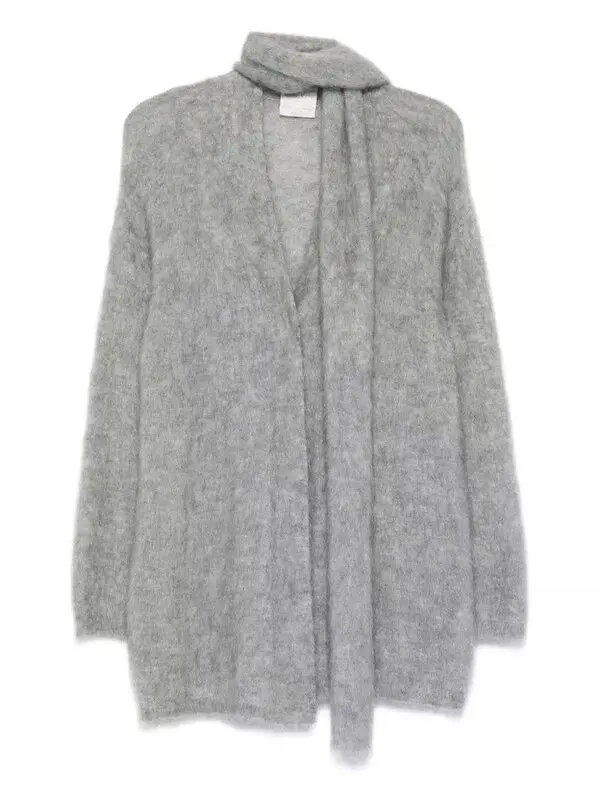 FORTE_FORTE Scarf Detailed Cardigan