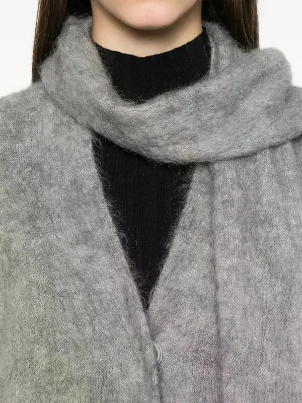 FORTE_FORTE Scarf Detailed Cardigan