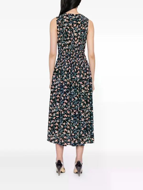 Ulla Johnson Sylvie Midi Dress - Black