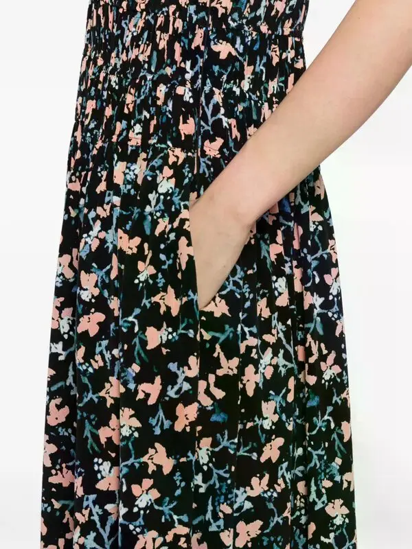 Ulla Johnson Sylvie Midi Dress - Black