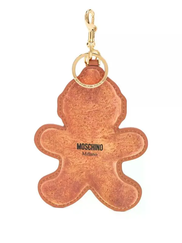 Moschino Gingerbread-print Keyring