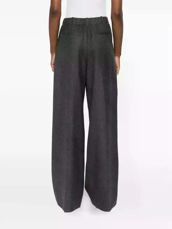 Eric Bompard Ribbed Straight Trousers