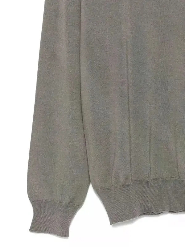 LARDINI Crew Neck Sweater - Grey