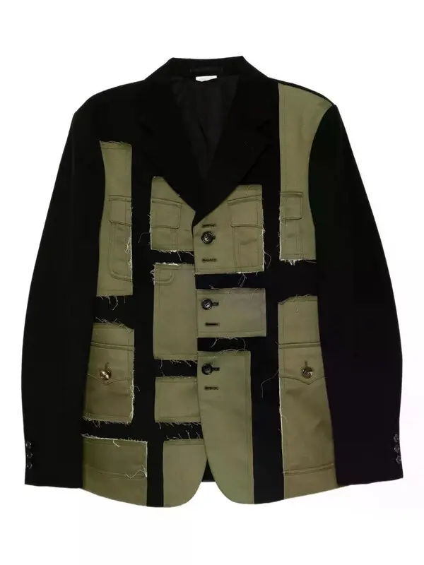 Comme Des Garçons Patchwork Blazer