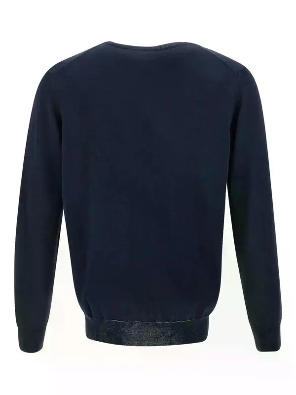 KANGRA Crew-neck Sweater - Blue