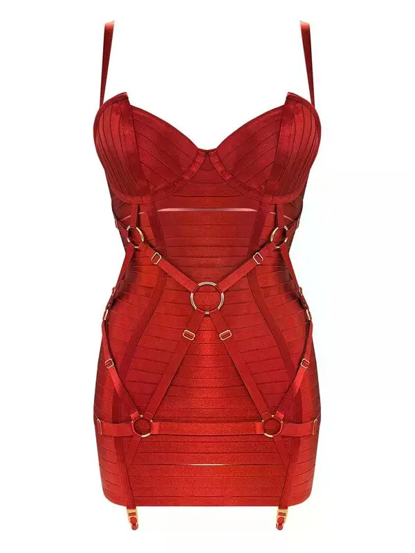 BORDELLE Angela Dress - Red