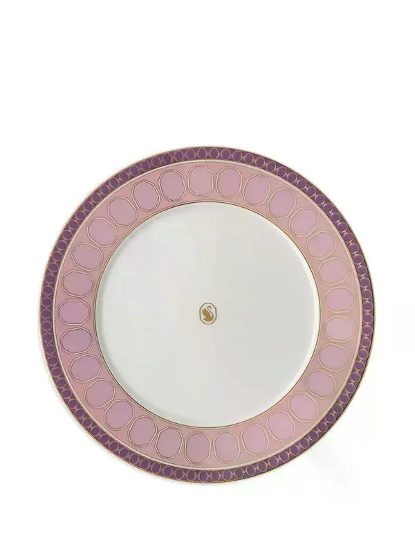 ROSENTHAL X Swarovski Signum Plate - Pink