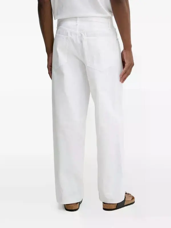 Rag & Bone Cotton Straight Leg Jeans