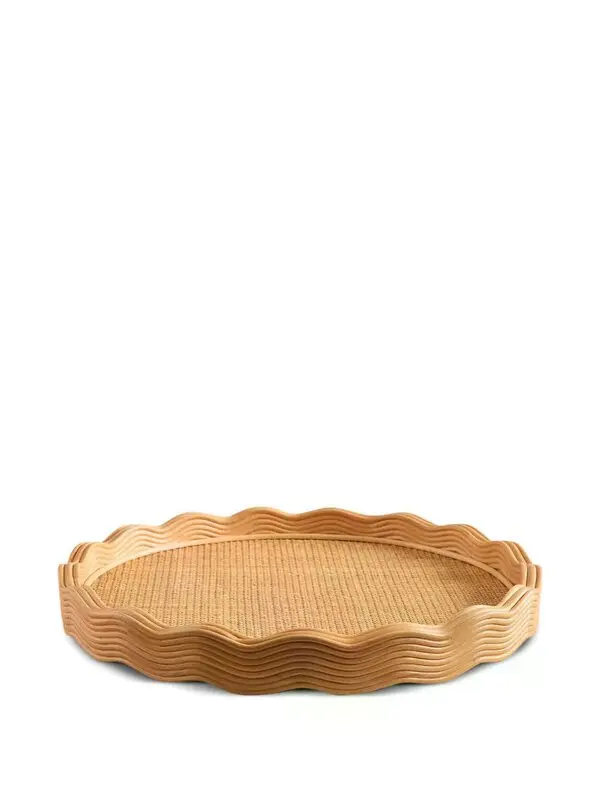 SOHO HOME Pangbourne Rattan Tray - Neutrals