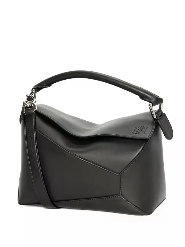 Loewe Small Puzzle Edge Tote Bag - Black