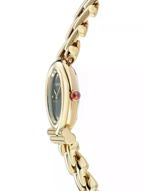 FERRAGAMO Gancini Twisted 28mm Watch - Gold