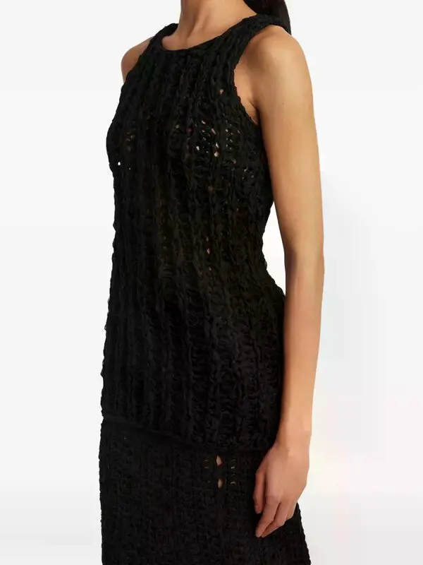 Khaite Openwork Evita Top