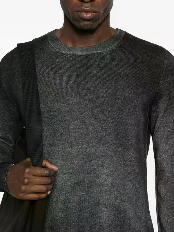 Avant Toi Fine-knit Jumper - Black