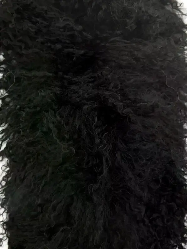 YVES SALOMON Lambwool Scarf - Black