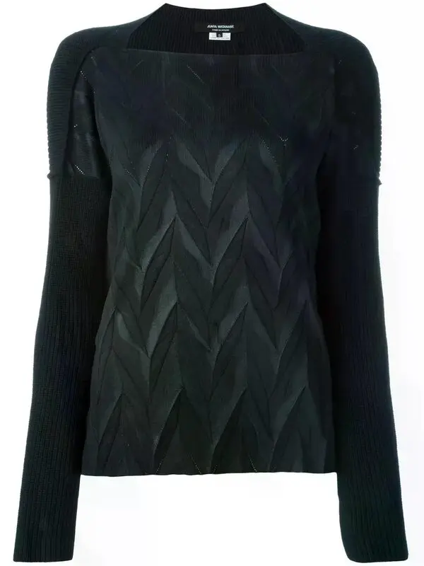 Junya Watanabe Chevron Panel Sweater