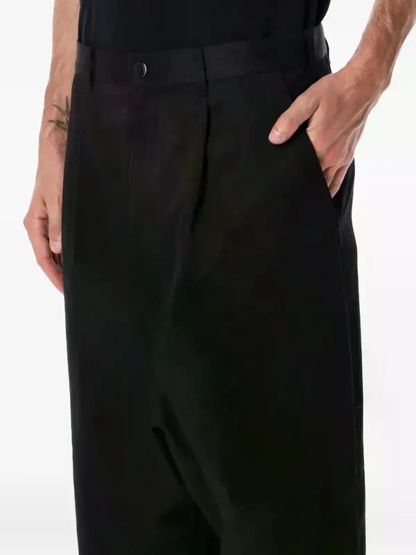 Junya Watanabe Pleated Trousers - Black