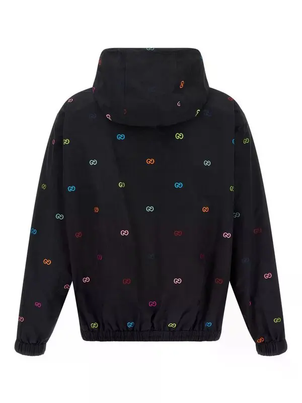 Gucci Gg Pattern Hooded Jacket