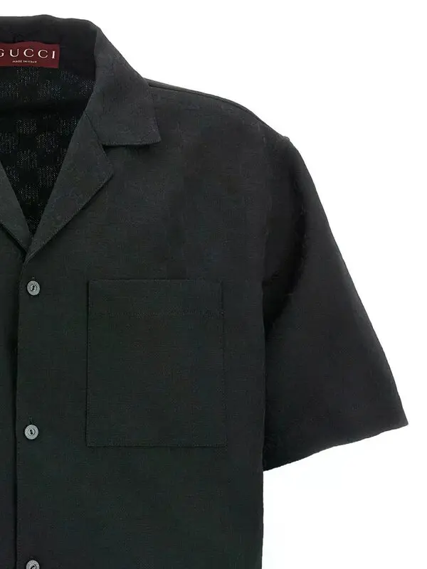 Gucci Jacquard Bowling Shirt