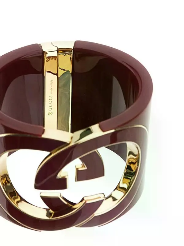 Gucci Interlocking-g Cut-out Bangle
