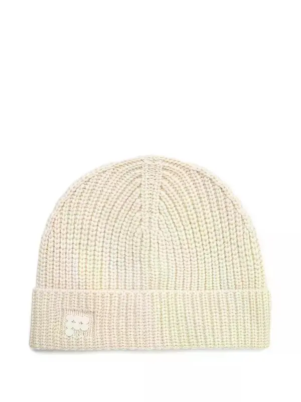 PANGAIA Ribbed-knit Beanie - Neutrals