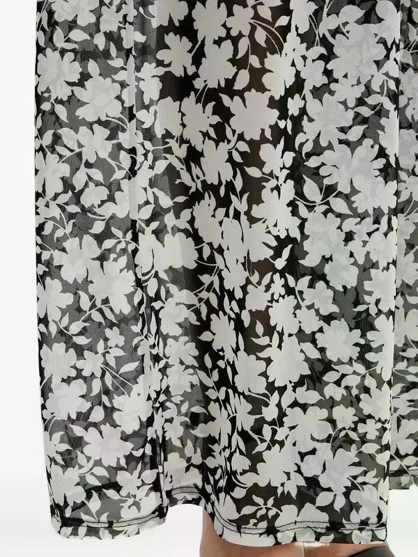 Michael Kors Floral-print Wide-leg Trousers