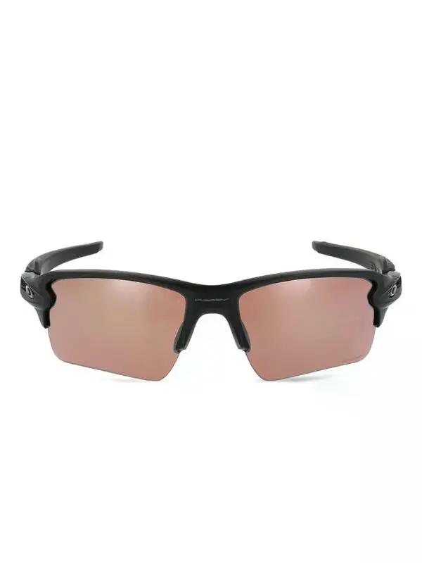 Oakley Rimless Flak 2.0 Sunglasses - Black