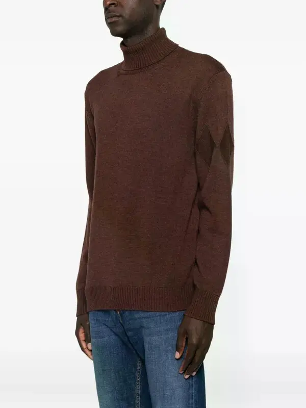 BALLANTYNE Fine-knit Jumper - Brown