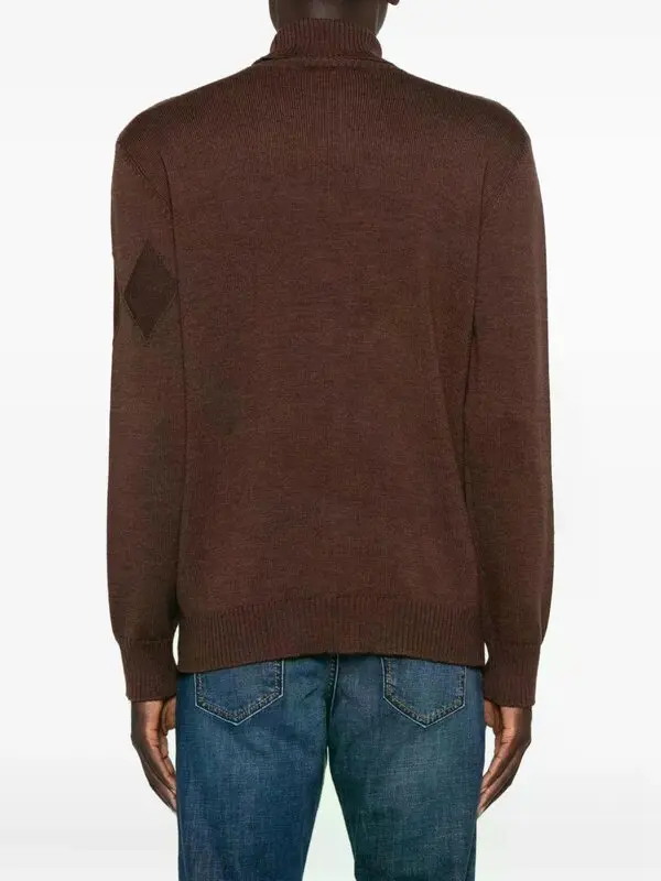 BALLANTYNE Fine-knit Jumper - Brown