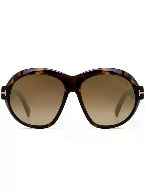 TOM FORD Inger Oversized Sunglasses - Brown