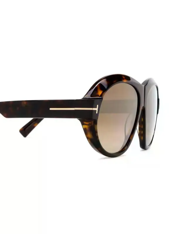 TOM FORD Inger Oversized Sunglasses