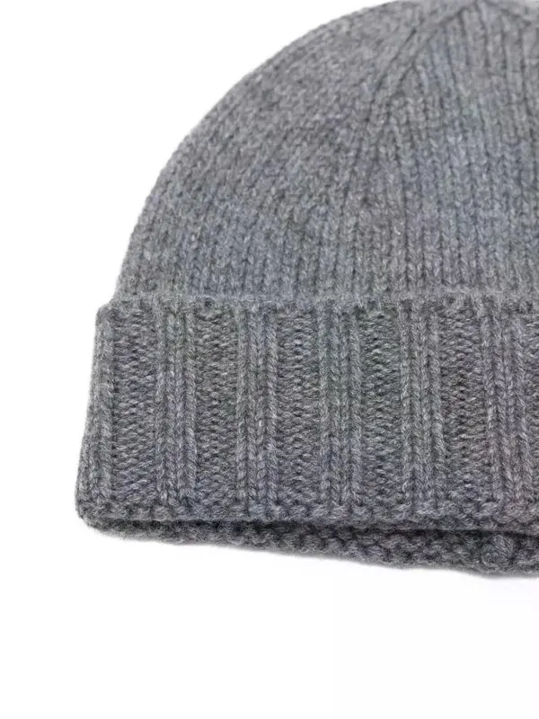 GIUUNO Ribbed-brim Beanie