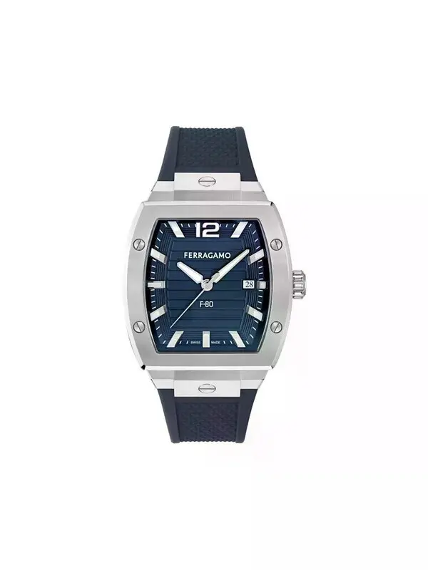 FERRAGAMO 42mm Timepiece - Silver
