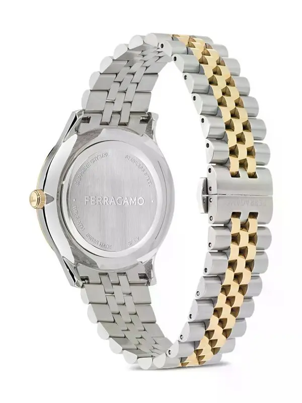 FERRAGAMO 40mm Two-tone Bracelet Watch