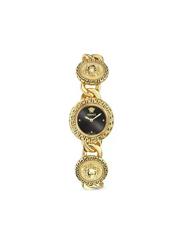 Versace Medusa Chain-link 28mm - Black