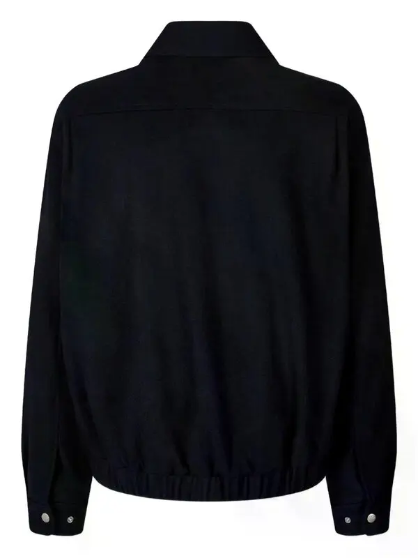 STUDIO TOMBOY Chest-pocket Zip-up Jacket - Blue