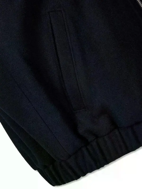 STUDIO TOMBOY Chest-pocket Zip-up Jacket - Blue