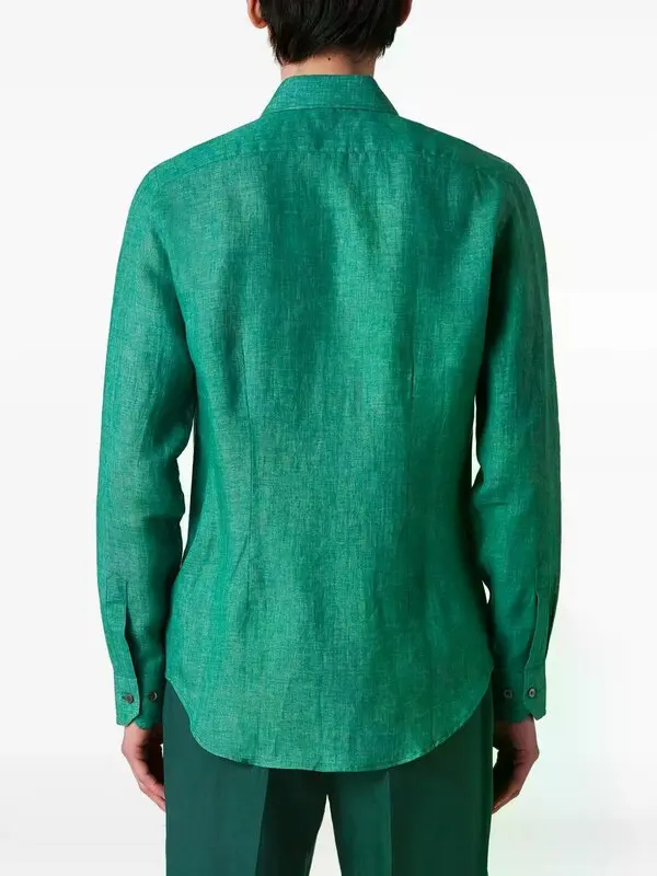Paul Smith Long-sleeve Linen Shirt