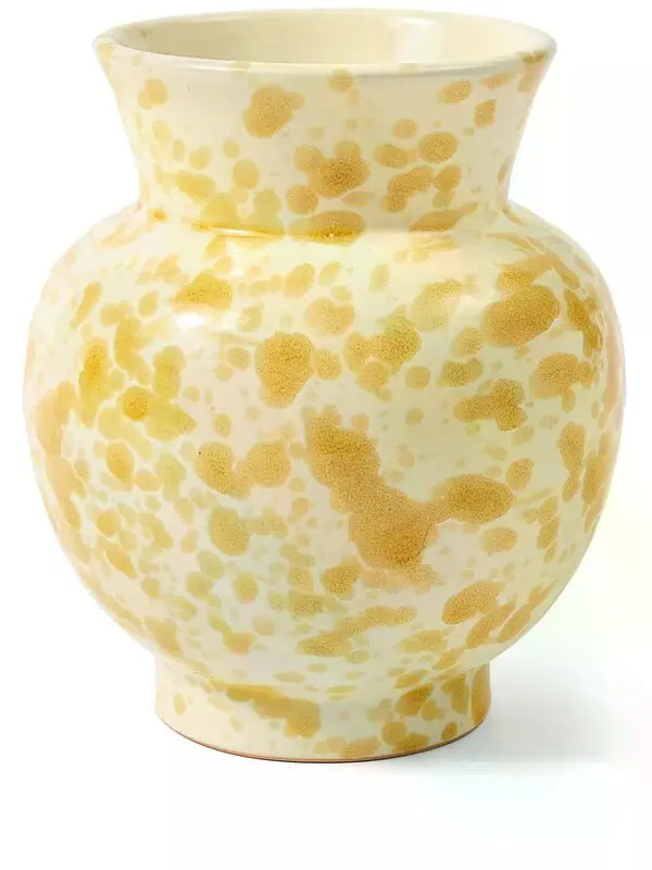 CABANA Speckled Vase - Yellow