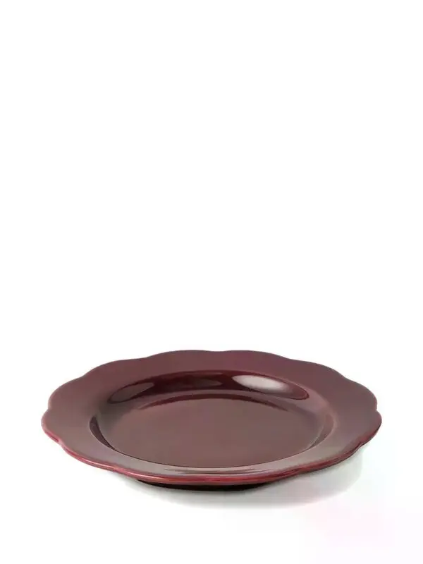 CABANA Fiore Dessert Plate - Red
