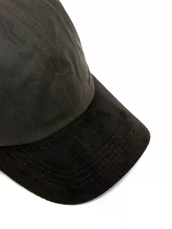 Barbour Corduroy Panelled Cap